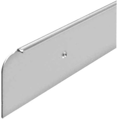 FMK Worktop End Trim 40mm high, satin anodised aluminium: Amazon.co.uk ...