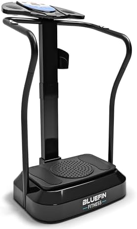 Bluefin Fitness Pro Vibration Plate | High Frequency Home Gym Experience | Full Fitness Console ...