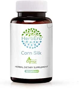 Amazon.com: Corn Silk 60 Capsules, 400 mg, Organic Corn Silk (Zea Mays ...
