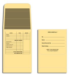 Amazon.com : EGP Payroll Envelope : Office Products