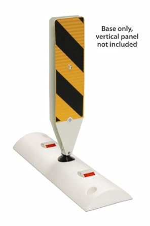 Tuff-Curb Lane Delineation, White, 40"L, R/W 2 sided reflectors, Fixed ...