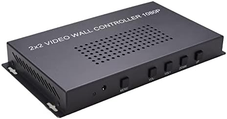 Weisy 1080P 2x2 HD Video Wall Controller 2x2 Screen Video Processor TV ...