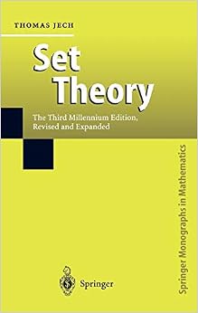 Set Theory: Jech, Thomas: 9783540440857: Amazon.com: Books