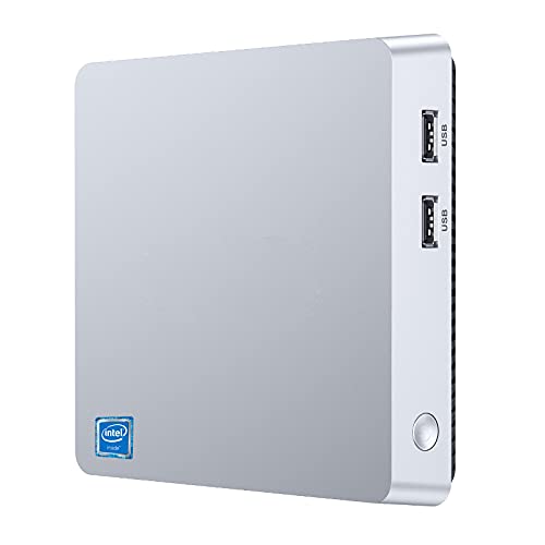 Fanless Mini PC, Intel Atom Z8350 4GB DDR3/64GB eMMC Mini Computer ...