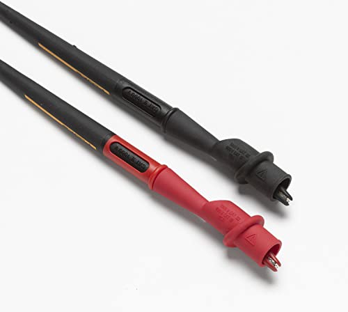 Fluke AC175 Threaded Slide-On Alligator Clip Set with Flexible Boots ...