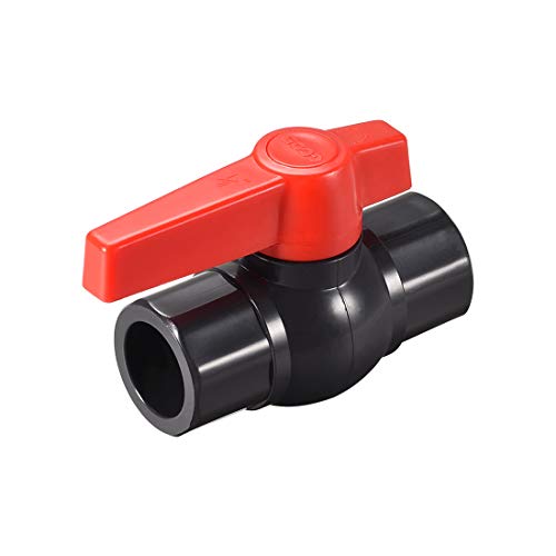 Uxcell Ball Valve, Socket Type, For Control Water Flow, PVC on Galleon ...