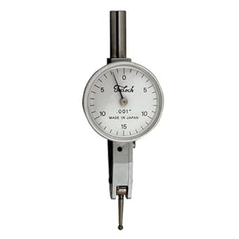Teclock LTI-316 .040" 0-20-0 WF Clutch-Type Dial Test Indicator Set ...