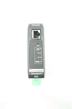KEYENCE NU-EP1 ETHERNET/IP COMPATIBLE NETWORK UNIT 24V-DC D581414: Amazon.com: Industrial ...