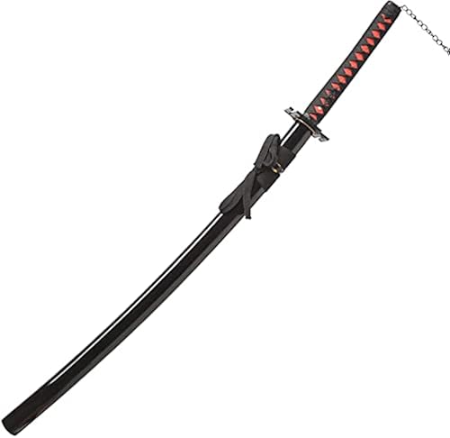 LQBJ Katana Samurai Sword, Kurosaki Ichigo Sword, Cosplay Anime Swords ...