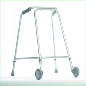 Domestic Walking Frame With Wheels / Zimmer Frame with Wheels ...