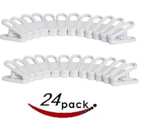Amazon.com : 1InTheHome Multi-purpose Hanger Clips (24 Count ...