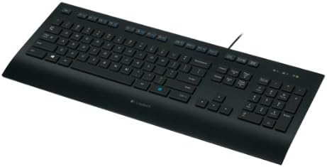 Logitech K280e Pro Wired Business Keyboard, QWERTZ Swiss Layout – Black ...