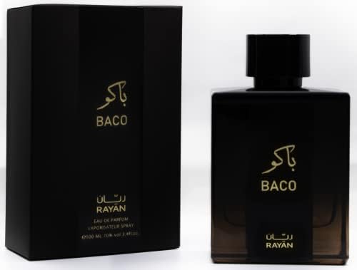 RAYAN Baco Eau de Parfum - Long Lasting 100ml Perfume for Men, Tobacco ...