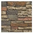 Faux Stone Wall Panel Sample - Deep Stacked Stone Wall Siding - Alpine ...