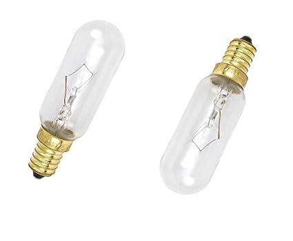 Pack of 2 40W 240V Cooker Hood Bulbs Replacement Universal Small Screw ...