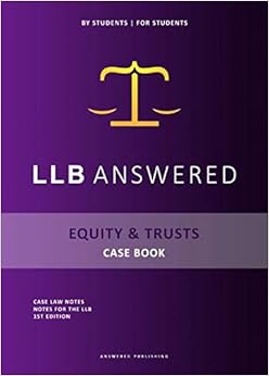 LLB Answered - Equity and Trust Law Case Book: Amazon.co.uk: Law ...