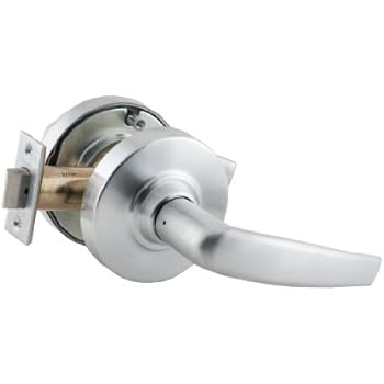 Schlage ND10S ATH 626 Passage Lever Lockset, Satin Chrome Finish ...