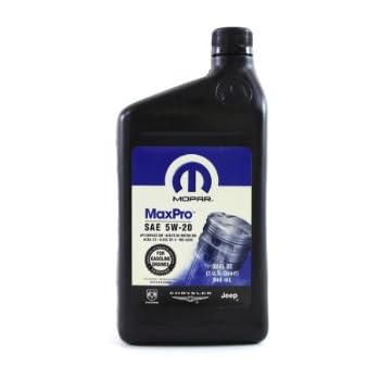 Amazon.com: Genuine Mopar Fluid 4761872AD SAE 5W-20 Mopar Engine Oil ...
