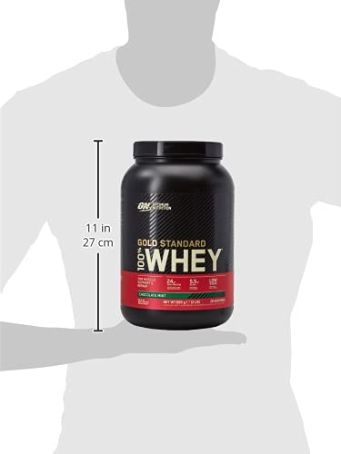 Optimum Nutrition Gold Standard 100% Whey Protein Powder, Chocolate ...