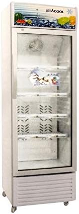 Jet Cool 220 Liters Showcase Chiller Glass Door 4 Adjustable Shelves ...