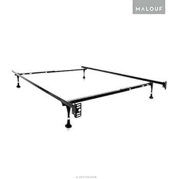 Amazon.com: Graco Full-Size Crib Metal Bed Frame Conversion Kit, Black ...