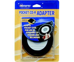 Amazon.com: Pocket Mini CD Adapter for Vert. Drives Car Player ...
