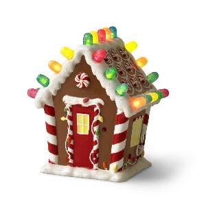 Amazon.com: Hallmark LPR2301 Light-up Gingerbread House: Home & Kitchen