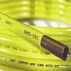 Amazon.com: Gas-Tec 3/8" OD x 50' Coated Copper Refrigeration Tubing ...