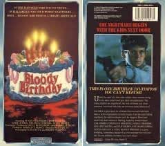 Amazon.com: Bloody Birthday [VHS] : Lori Lethin, Melinda Cordell, Julie ...