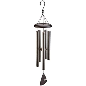 Amazon.com : Carson Home Accents Signature Series Chimes 36-Inch Pewter ...
