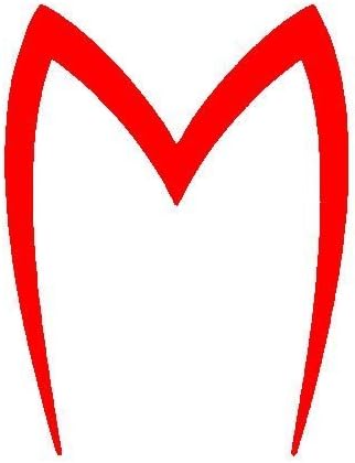 Amazon.com: SPEED RACER 80'S CARTOON MACH 5 LOGO VINYL STICKERS SYMBOL ...