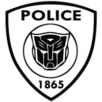 Transformer Police Wall Size Movie Decal Vinyl Decor Graphics Wallpaper ...