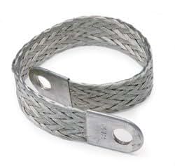 Amazon.com: Heavy-Duty Braided Ground Strap with End Caps: Home Improvement