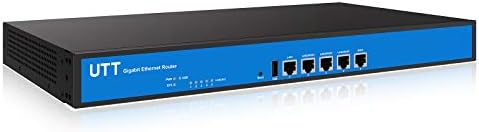 UTT Dual WAN Load Balance Router, 19' Rack Mount VPN Gateway, FCC ...
