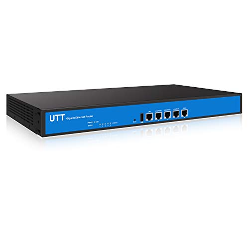 UTT Dual WAN Load Balance Router, 19' Rack Mount VPN Gateway, FCC ...