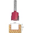 Freud 16-104 3/4-Inch Diameter by 1/2-Inch Mortising Router Bit, 1/4 ...