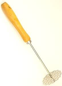 Amazon.com: Made in Mexico Mexican Manual Bean Potato Masher Wooden ...