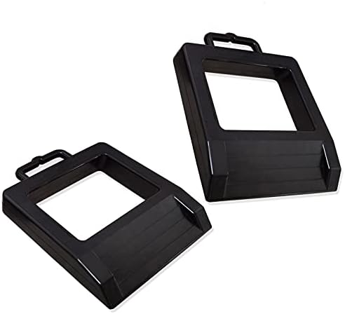 Rubber Heavy Duty Pallet Jack Wheel Chock 2 Pack, Premium Pallet Jack ...