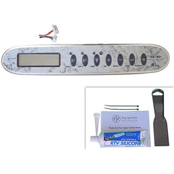 Amazon.com: Dimension One Spas Hot Tub Upper Control Panel Display ...
