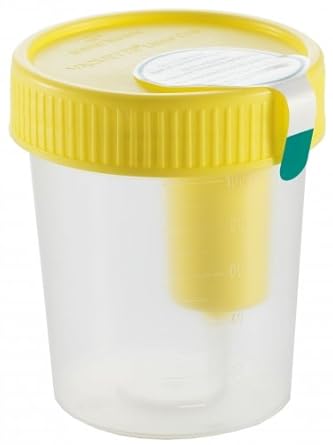 Amazon.com: Greiner Bio One 724310 Polyethylene Terephthalate Urine Cup with Integrated Transfer ...