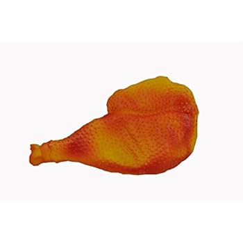 Pet Supplies : Pet Squeak Toys : Brand New Squeaky Rubber Chicken Leg ...