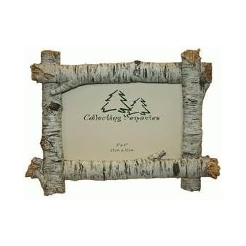 Amazon.com - Rustic Branch with Pine Trees & Pine Cones Photo Frame ...