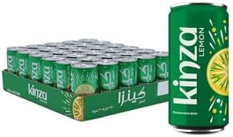 Kinza Lemon CSD - 185ml x 30 Pcs price in Saudi Arabia | Amazon Saudi ...