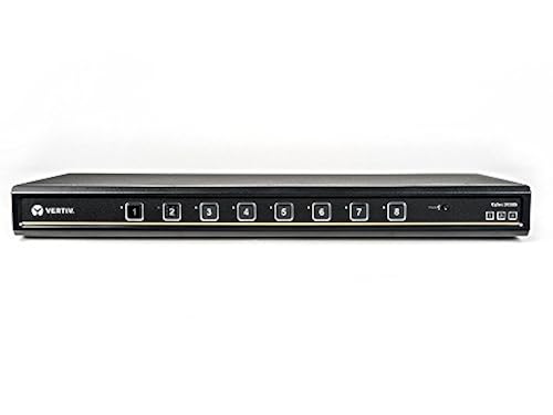 Avocent Vertiv Cybex SC800 Secure Desktop KVM Switch, 8 Port, Single ...