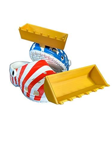 Colonial Depot Bulldozer Croc Attachments Men (2 Pack) Excavator Bucket ...