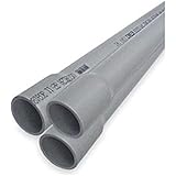 CANTEX INDUSTRIES A52DA12 Schedule 40 PVC Electrical Conduit, 3-Inch by 10-Feet - Electrical ...