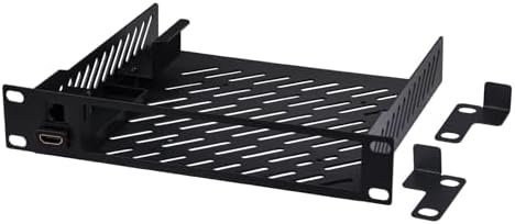 GeeekPi DeskPi RackMate 1U Rack Mount Shelf, 10 inch Mini PC Rack Shelf ...