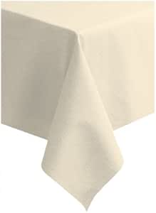 Amazon.com: Linen Like Ivory Banquet Table Cover: Kitchen & Dining