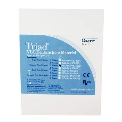 Amazon.com: Triad Denture Resin Denture Base Material Ropes Regular ...