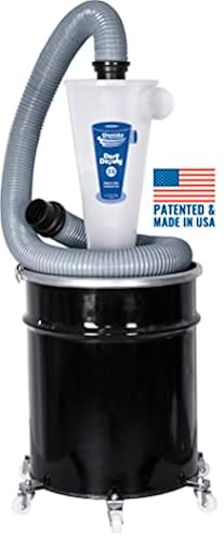Oneida Air Systems Dust Deputy 2.5 Deluxe Cyclone Separator Kit with 10 ...